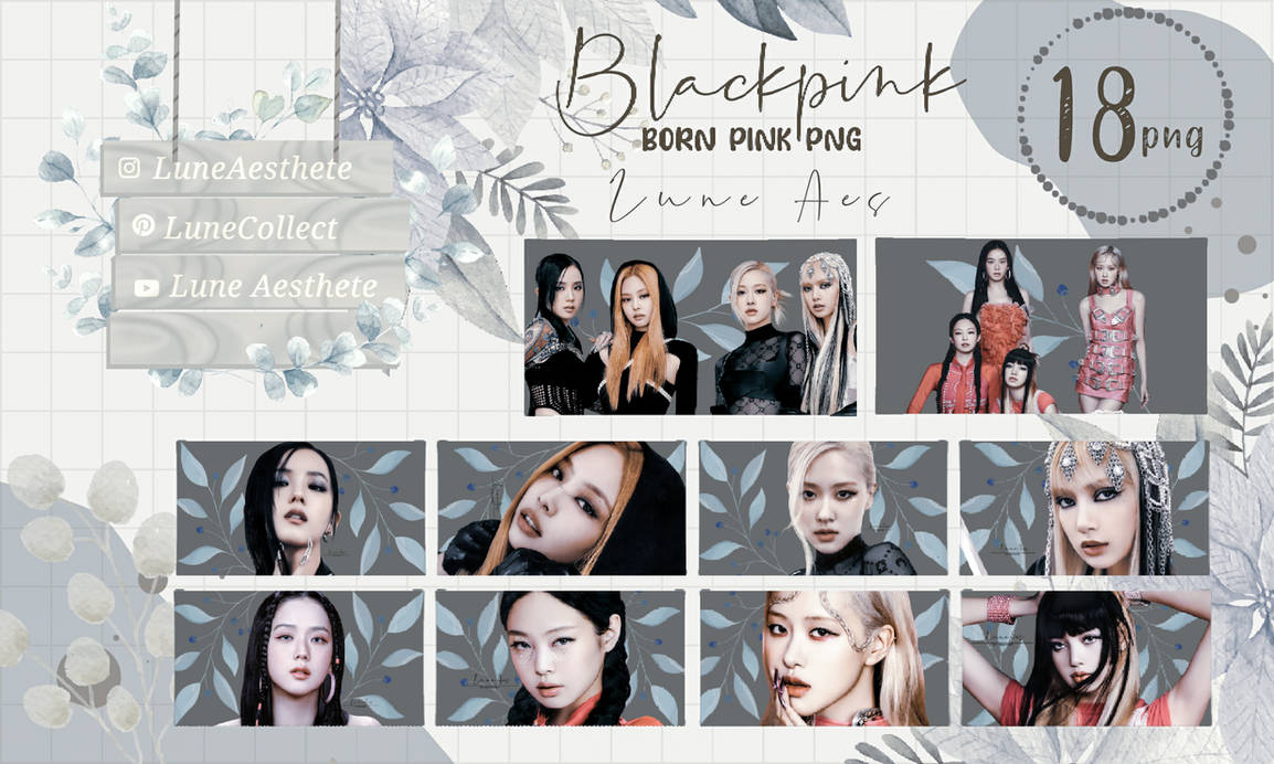 Blackpink Born Pink by LuneAes on DeviantArt
