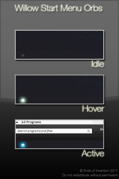 Willow Start Menu Orbs by EndsOfInvention on DeviantArt