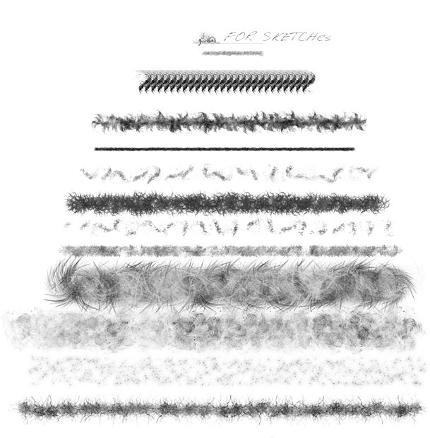 Anamorph Brushes by Ronnan on DeviantArt