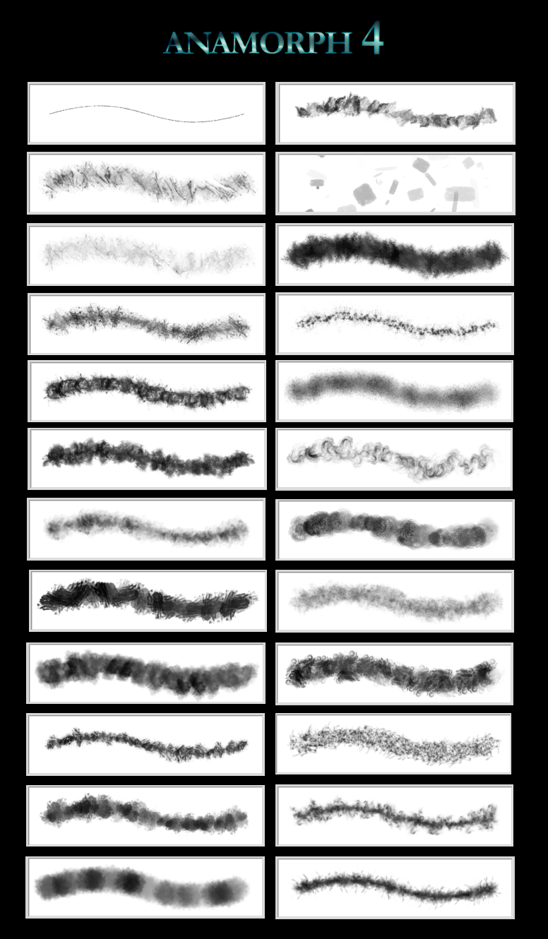 Anamorph Brushes 4 by Ronnan on DeviantArt