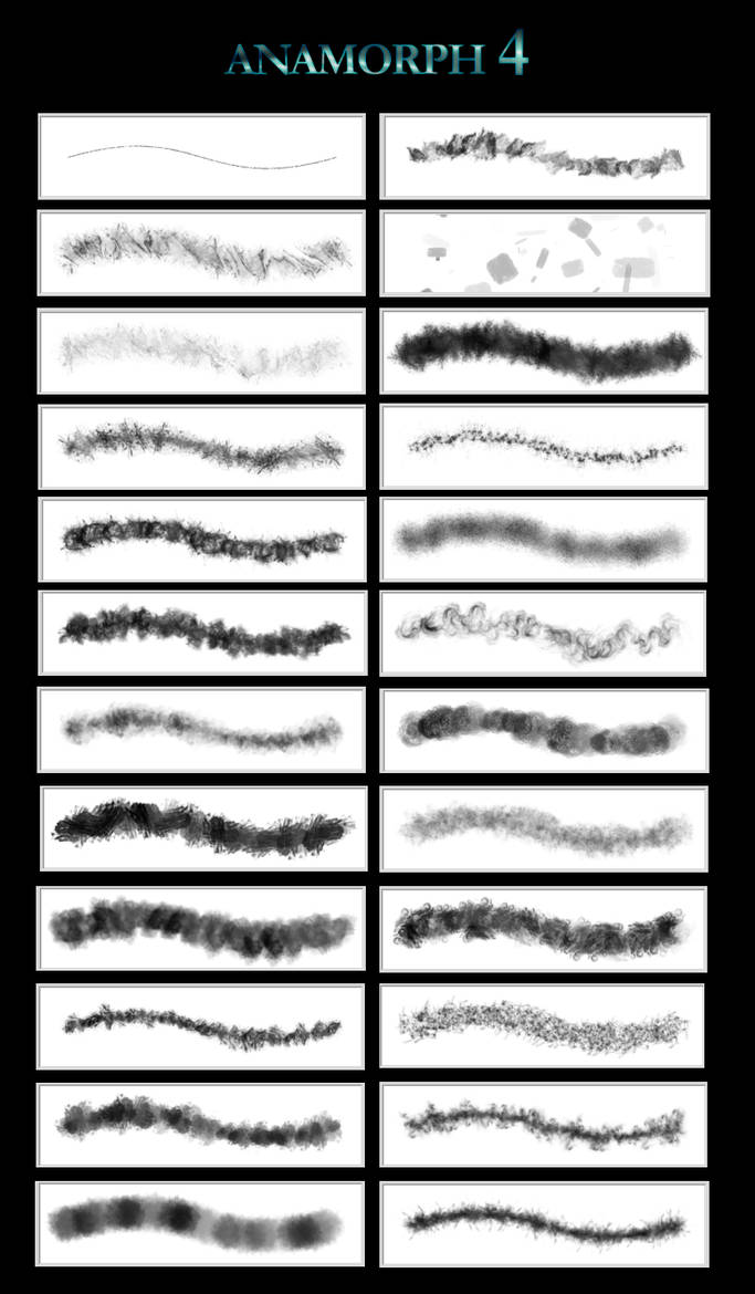 Anamorph Brushes 4 by Ronnan on DeviantArt