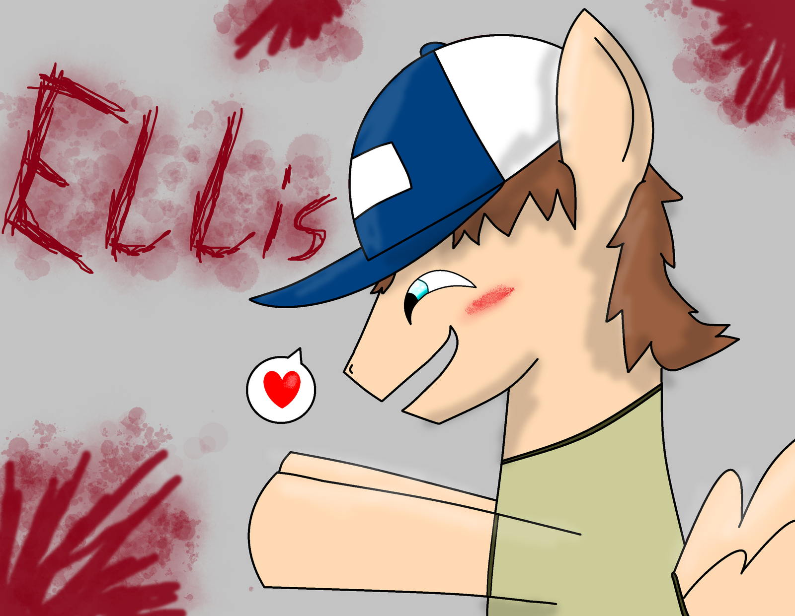 L4D 2 : Ellis Pony version ^^ by PlagueWerewolf on DeviantArt