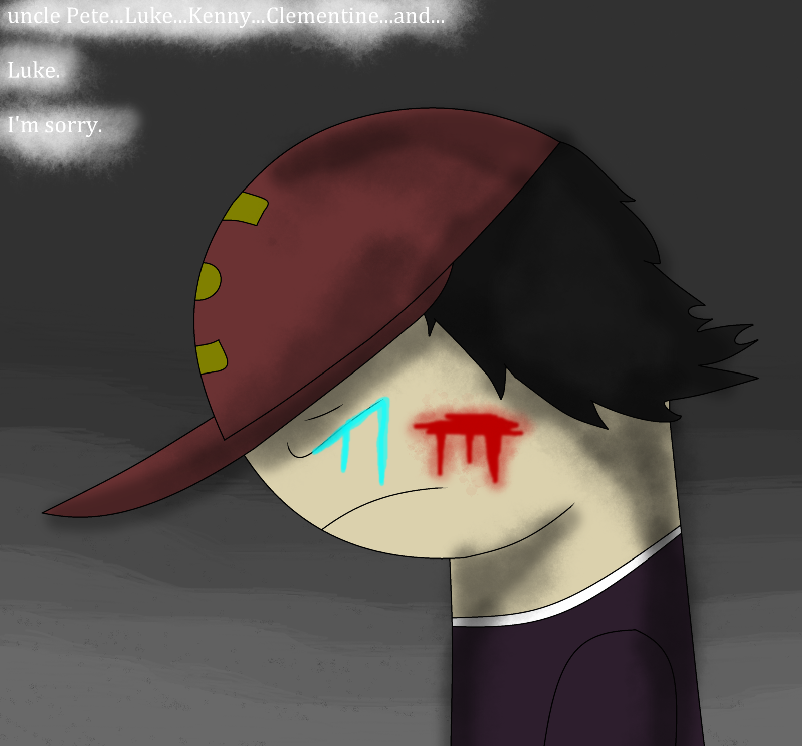 TWD Season 2 : Nick's Fate by PlagueWerewolf on DeviantArt