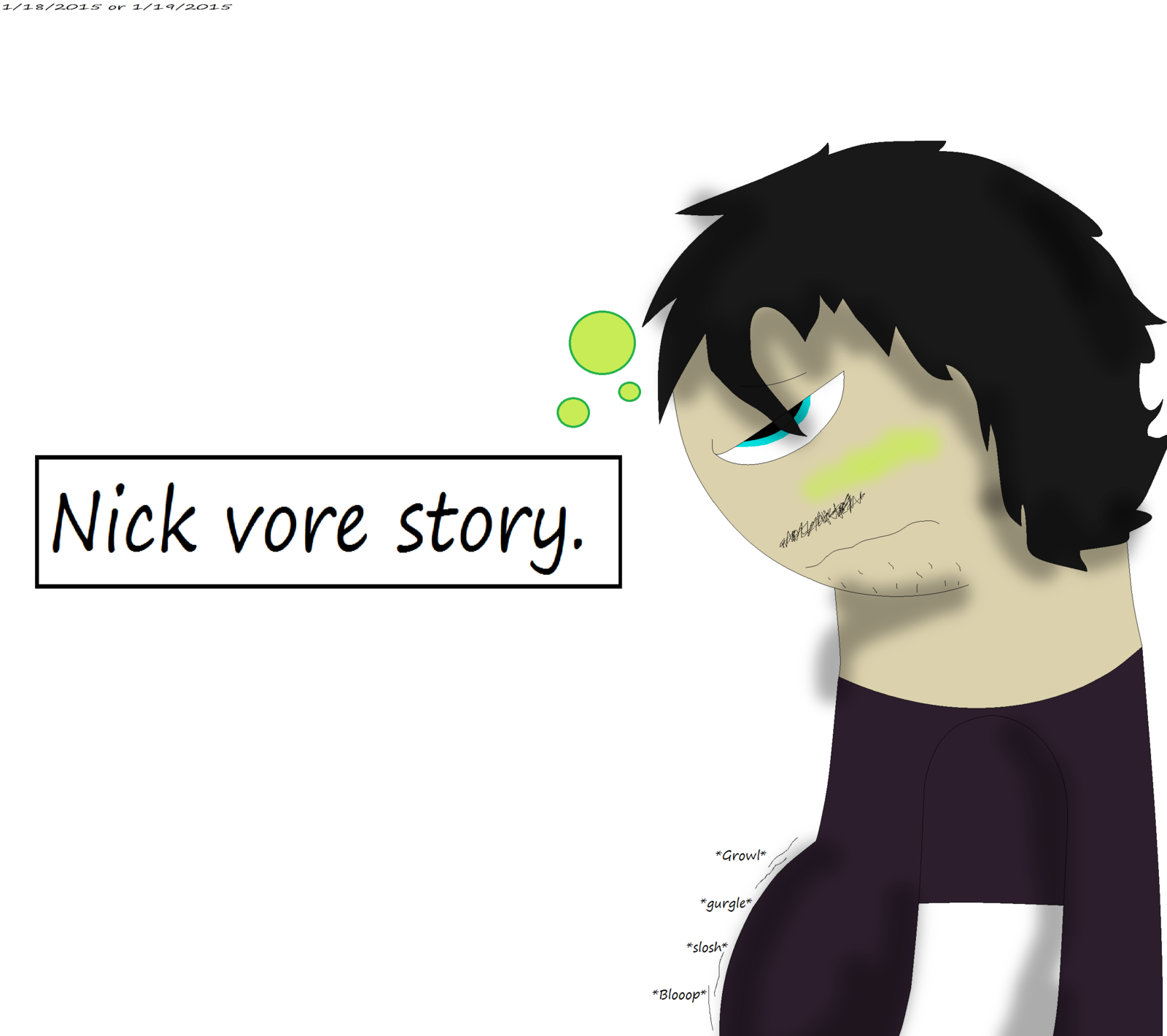 Twd Nick Vore Story By Vetorhuskysamuria On Deviantart