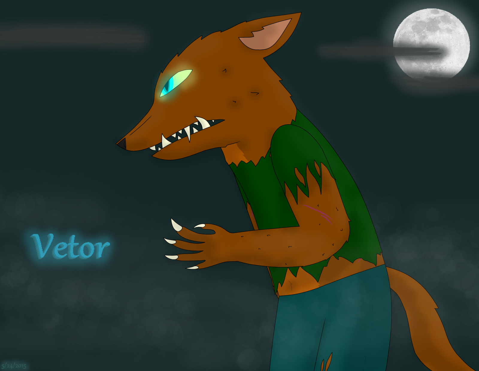 My Werewolf Form by PlagueWerewolf on DeviantArt