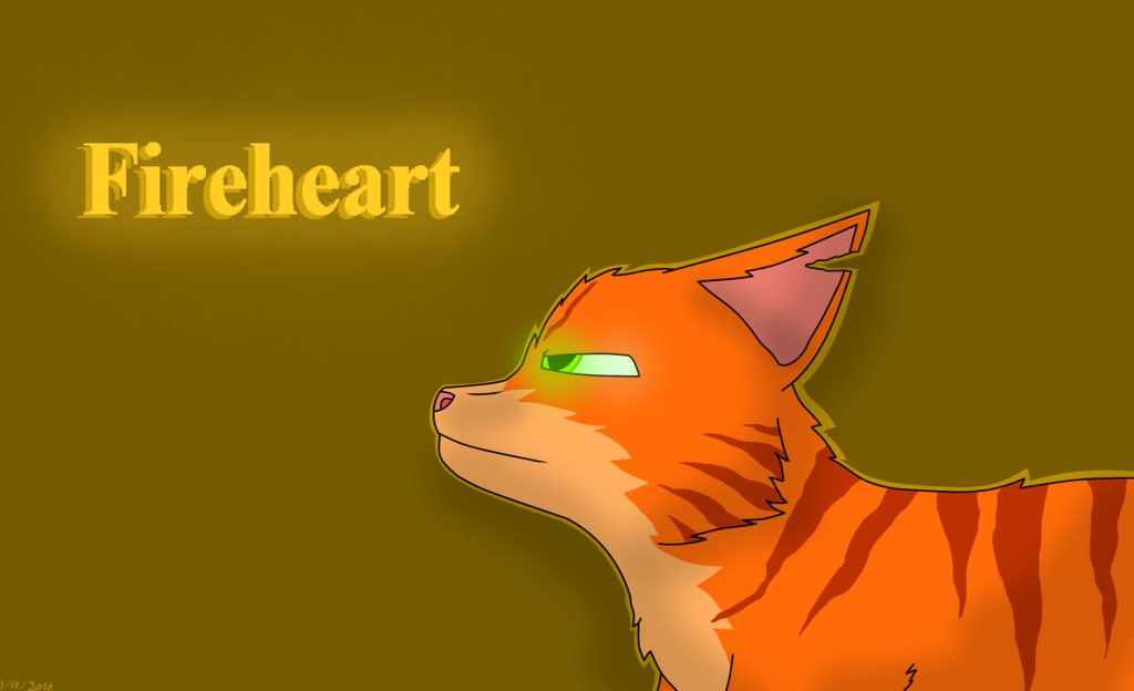 Warrior Cats : Fireheart by PlagueWerewolf on DeviantArt