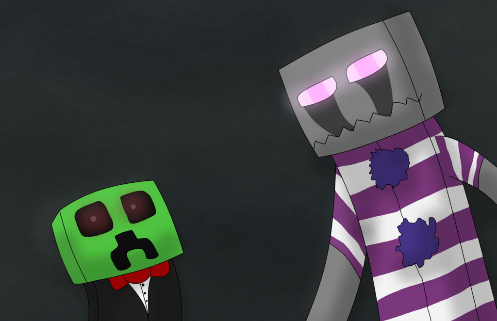 SNAR: Chipper the Creeper and Clownie the Enderman by PlagueWerewolf on ...