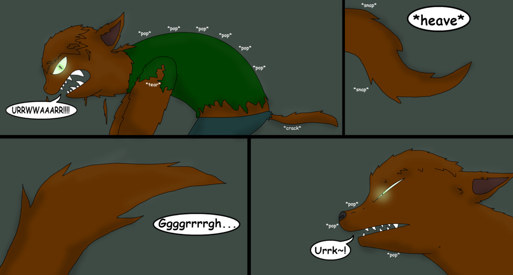 Vetor's Werewolf TF Pg 5 by PlagueWerewolf on DeviantArt