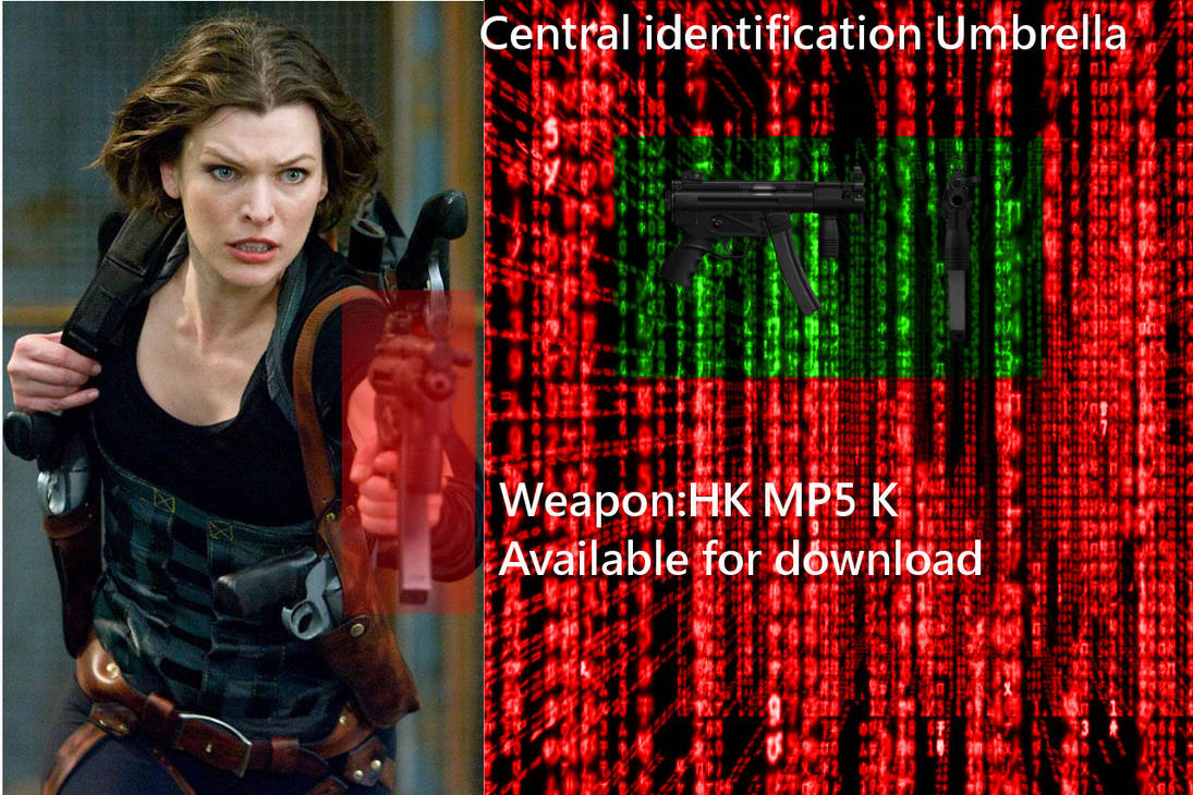 HK MP5 K Resident Evil Afterlife by nico1415 on DeviantArt