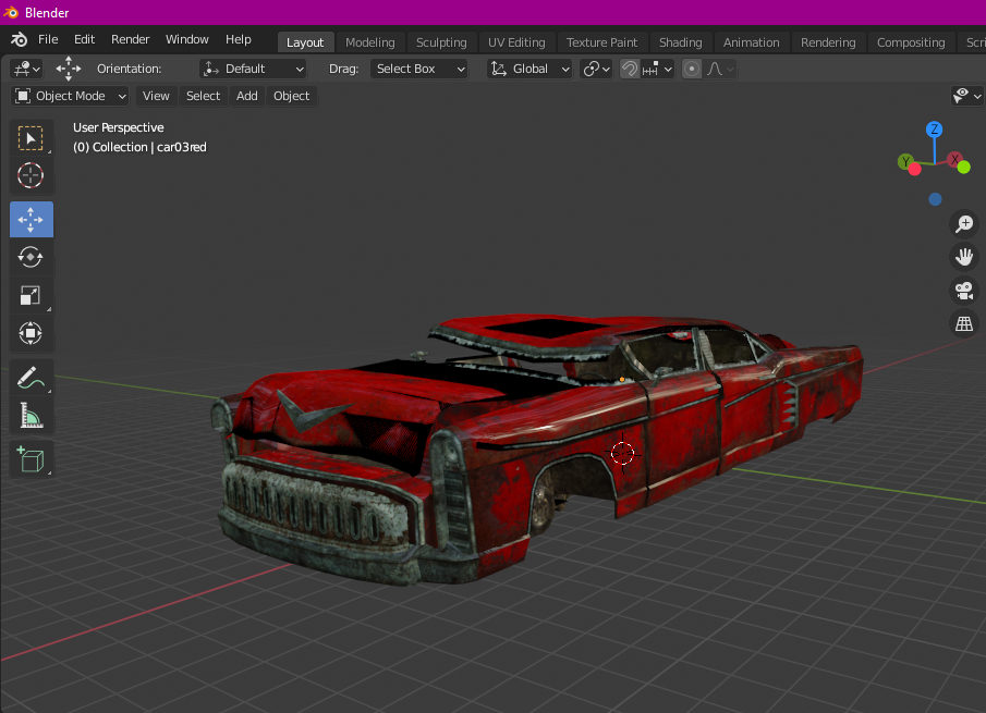 Red Junk Car by sandy7779 on DeviantArt