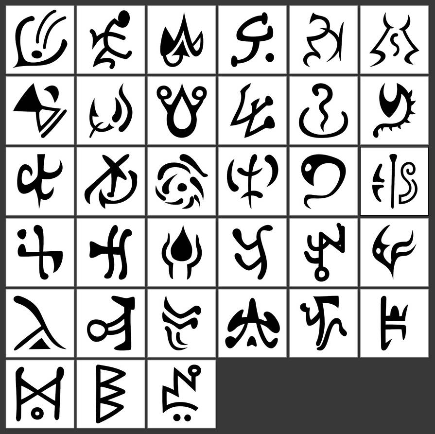 Diablo 2 Runes Vector by Nimolinari on DeviantArt