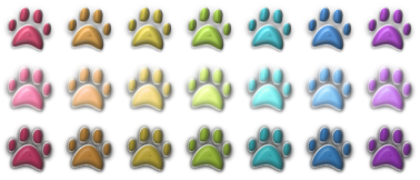 Paw Button 1 by SchnuffelKuschel on DeviantArt
