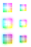 Windows 11 Rainbow Start Orb no rounded corners by SchnuffelKuschel on ...