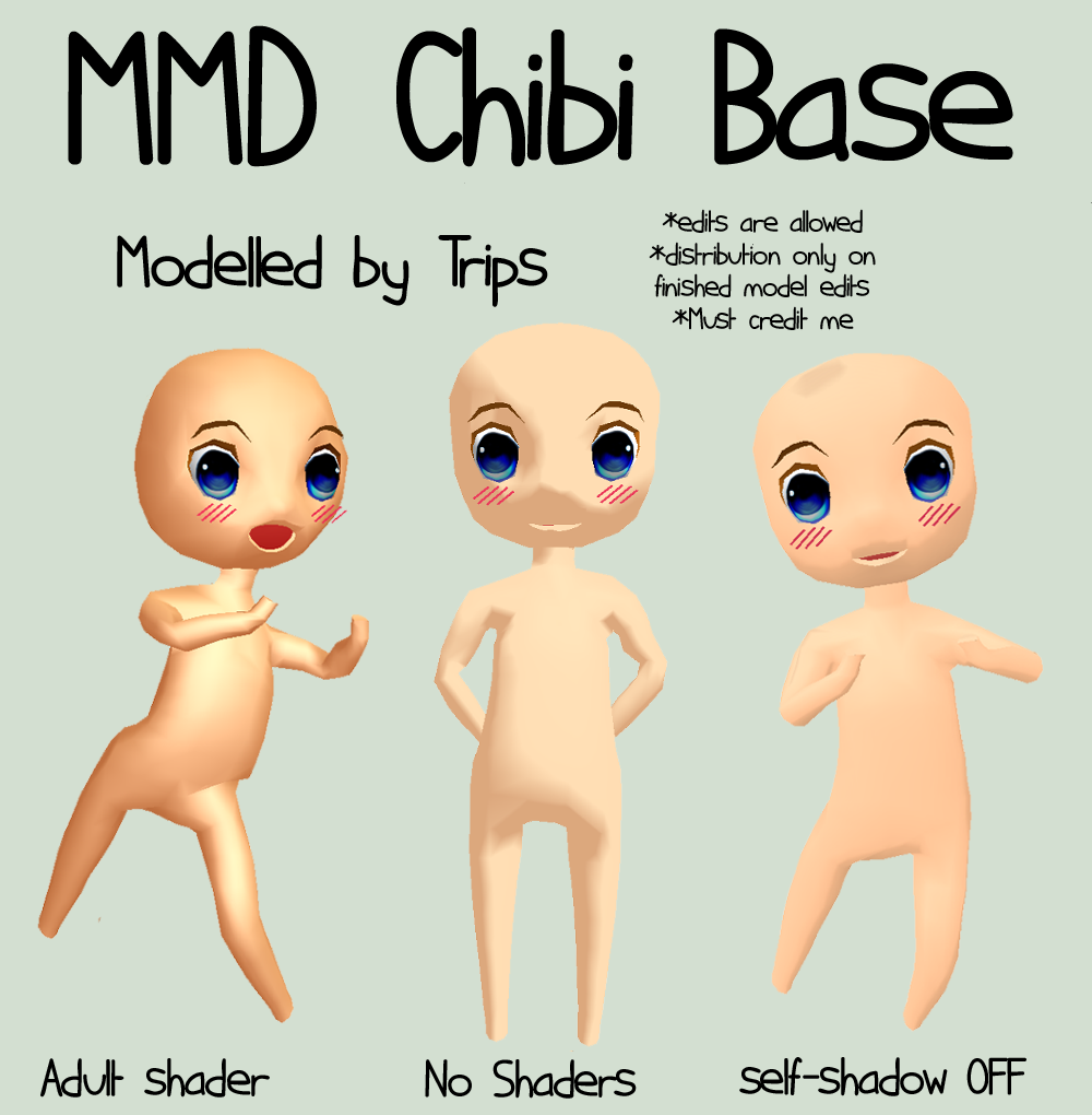 Bases - Chibis - Scratch on MMD-Mall - DeviantArt