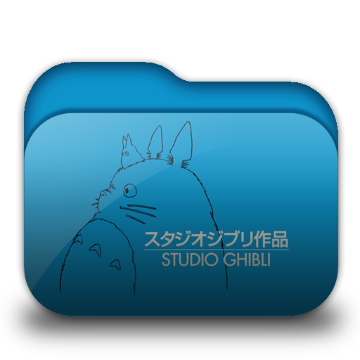 Studio Ghibli folder icon by igozzo on DeviantArt