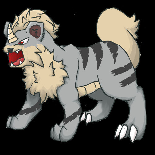 Pokemon Fusion: Rhylithe by oFTo on DeviantArt