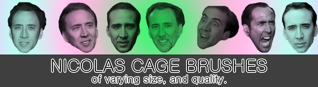 Nicolas Cage Photoshop