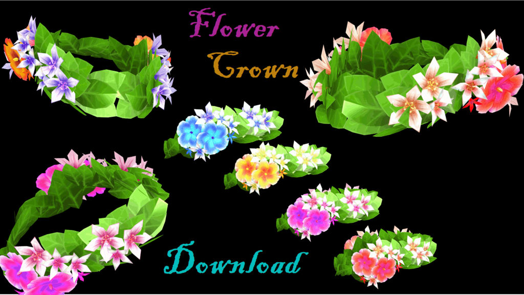 [MMD] Flower crown by LoreneMMD on DeviantArt