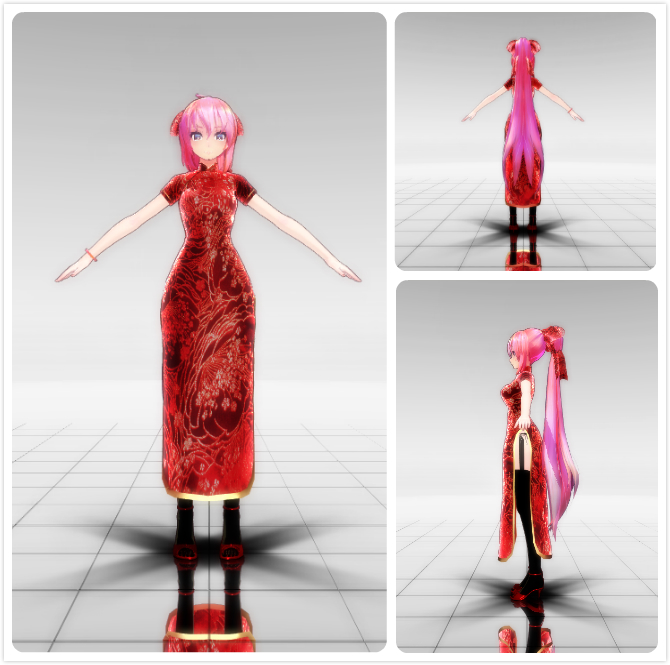 Tda chian dress Luka by kooooi on DeviantArt
