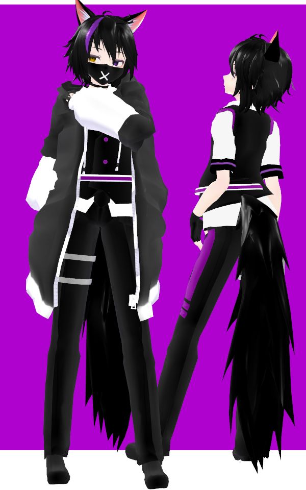 [OC]Grey(Model dl) by HiRuGaNeRuISaH on DeviantArt