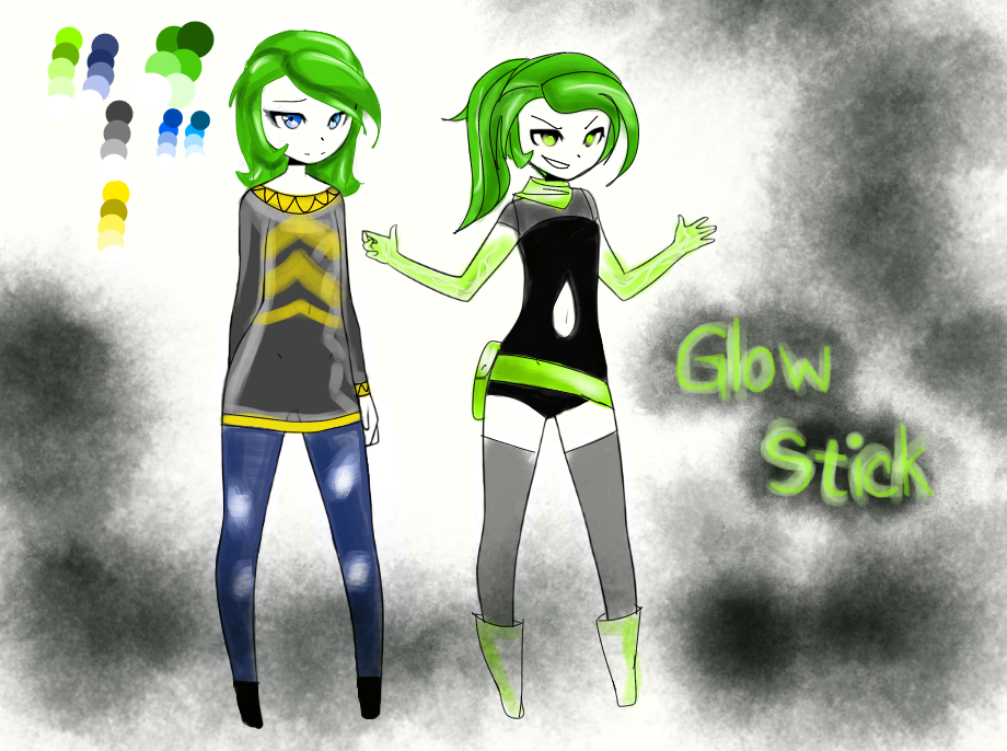 X~Men Evolution OC *Glow Stick* by HissingRaven on DeviantArt