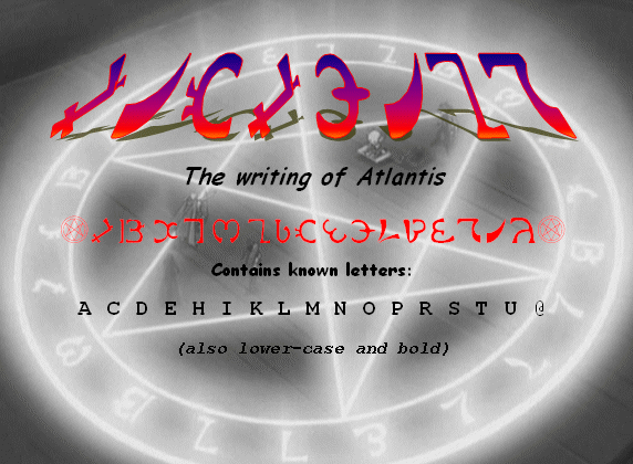 The Writing of Atlantis by kenichi on DeviantArt