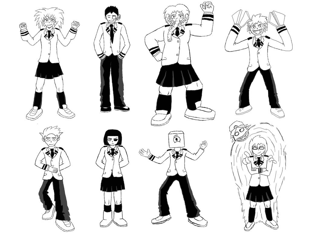 More Hero OC (class 1-D) by doodledoomp on DeviantArt