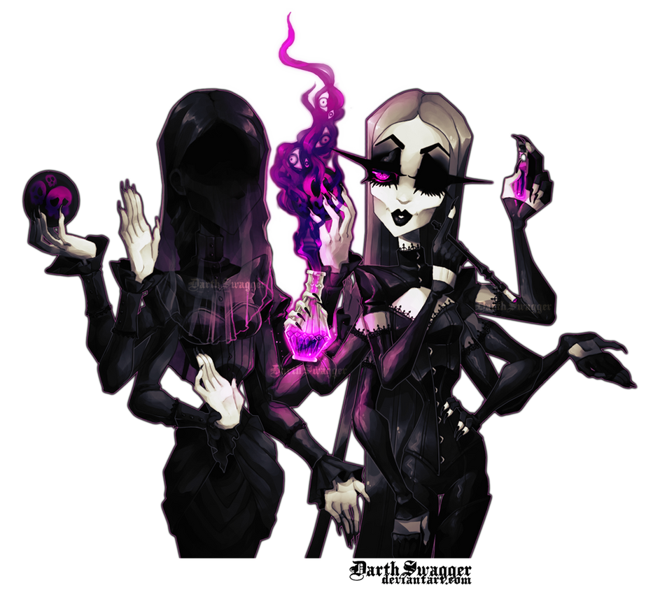 goth moms without BG by Spook-Tea on DeviantArt