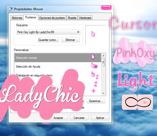 Cursor Pink Oxy Light by LadyChic99 on DeviantArt