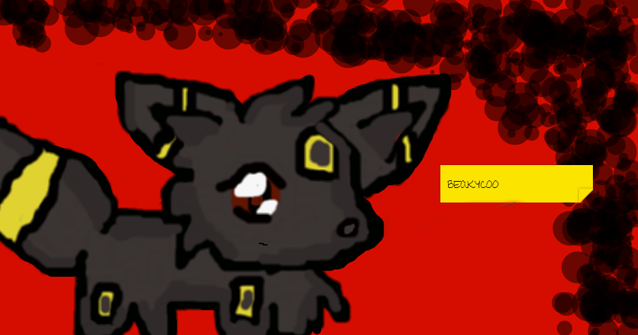 Umbreon chibi by beakycoo on DeviantArt