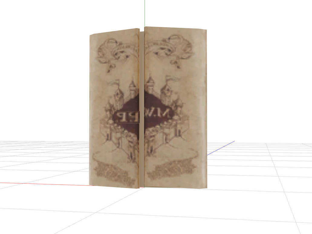 Mmd Marauders Map model download by artinkers on DeviantArt