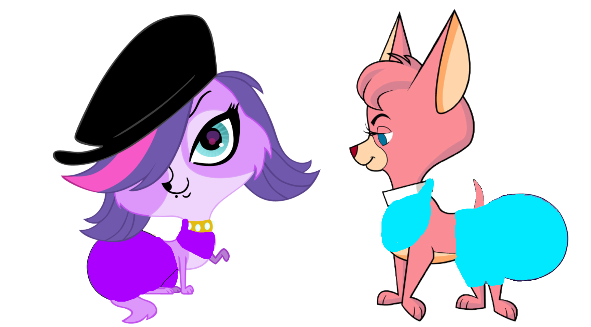 Genie Zoe and Mammoth Mutt by Christopher-Werewolf on DeviantArt