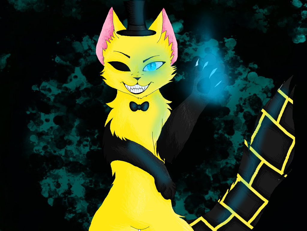 bill cipher (cat) by ArcticWhistle on DeviantArt