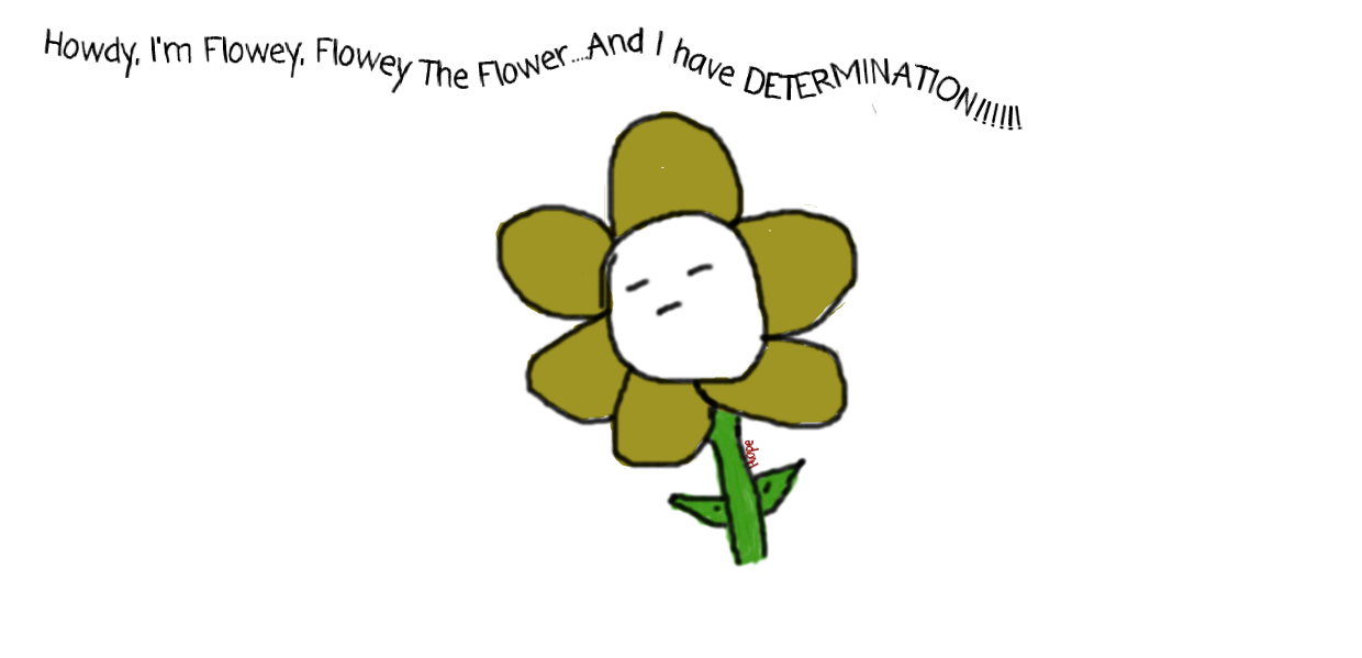 Hell Filled Flowey by Undertale-Trash64 on DeviantArt