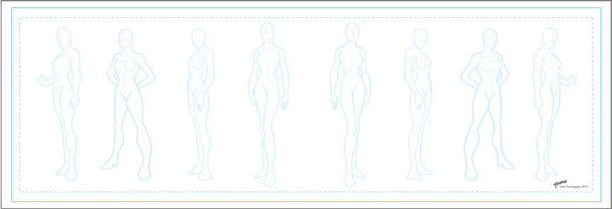 Character Model Template
