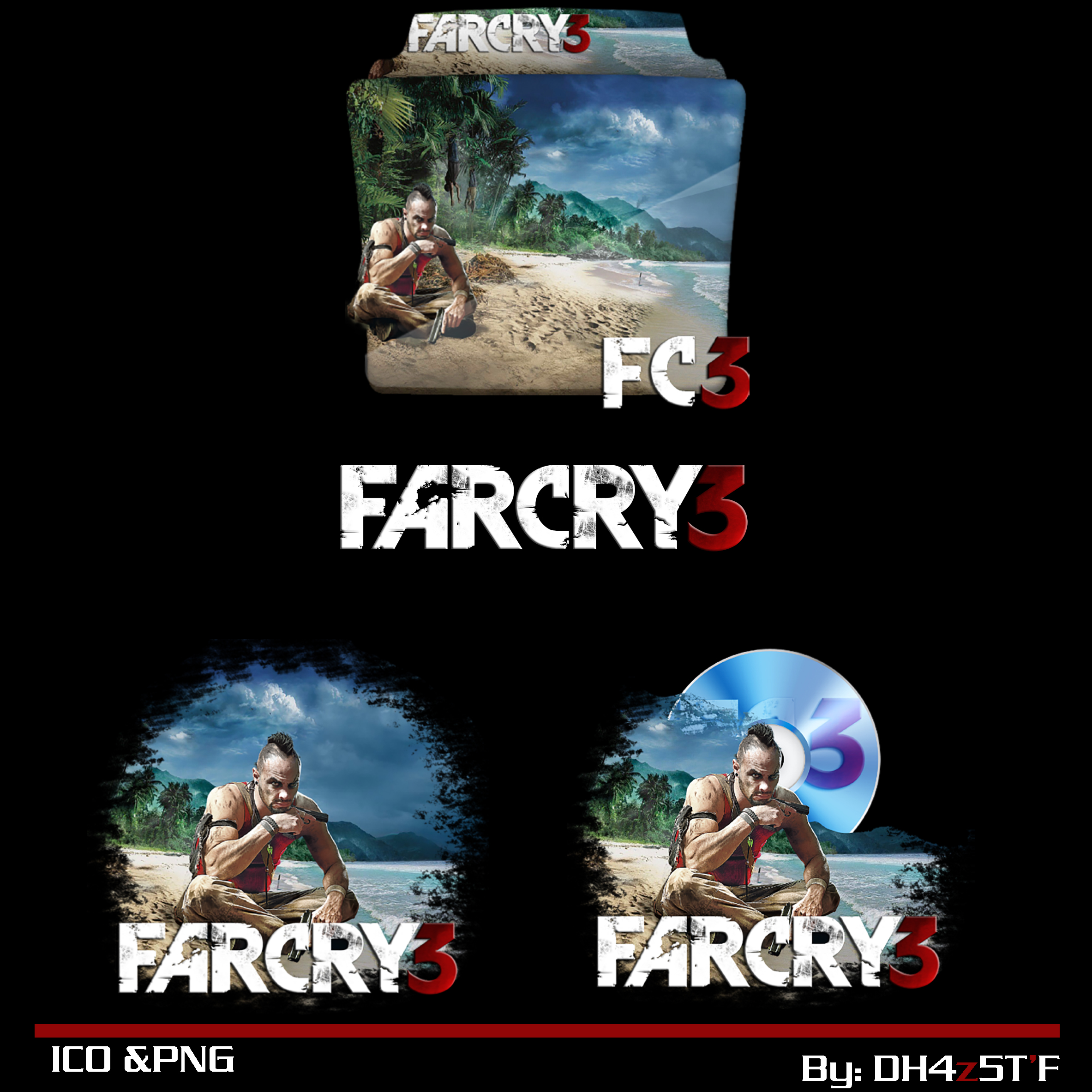 Far Cry 3 Folder Icon by DH4z5T on DeviantArt