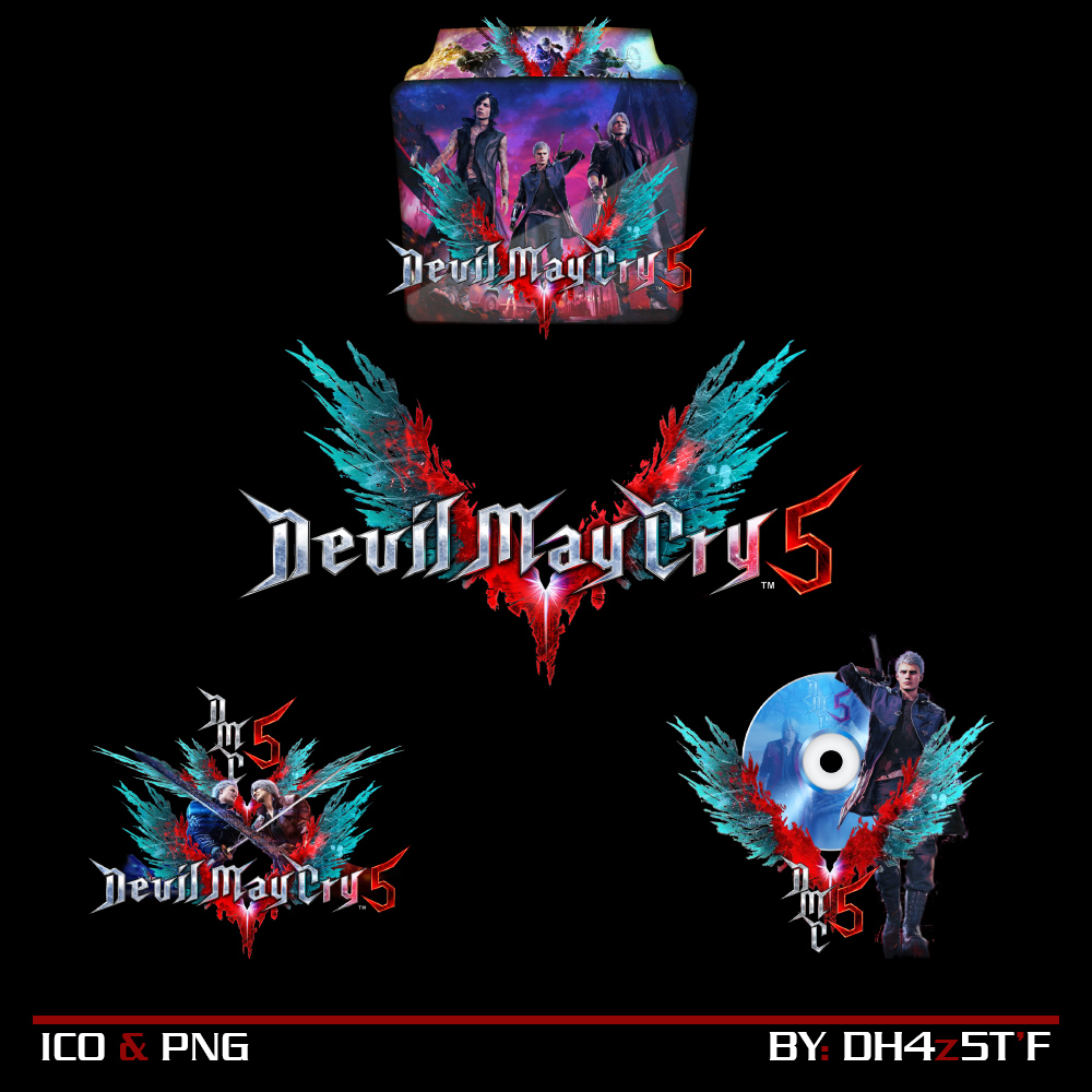 Devil May Cry 5 Folder Icon by DH4z5T on DeviantArt