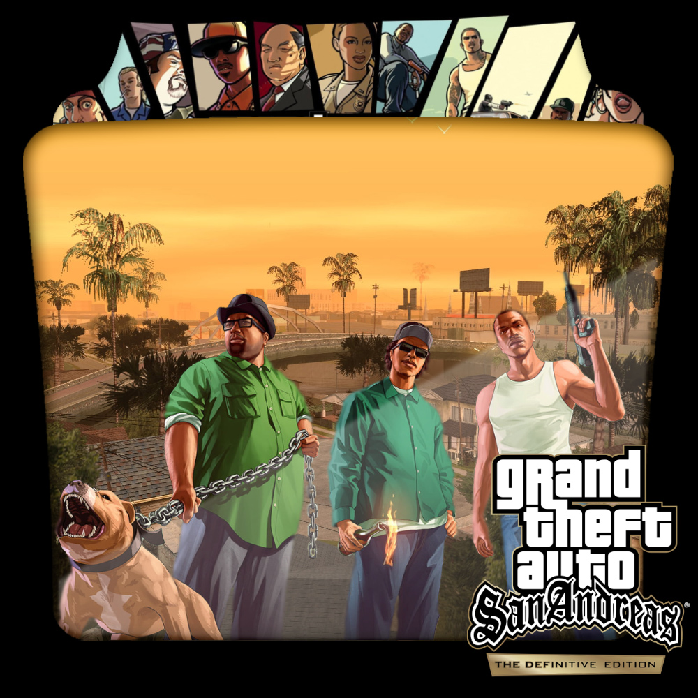 GTA SA Folder Icon v2 by DH4z5T on DeviantArt