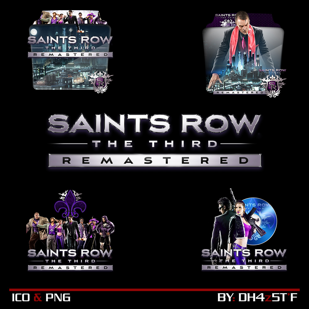 Saints Row The Third Remastered Folder Icon by DH4z5T on DeviantArt
