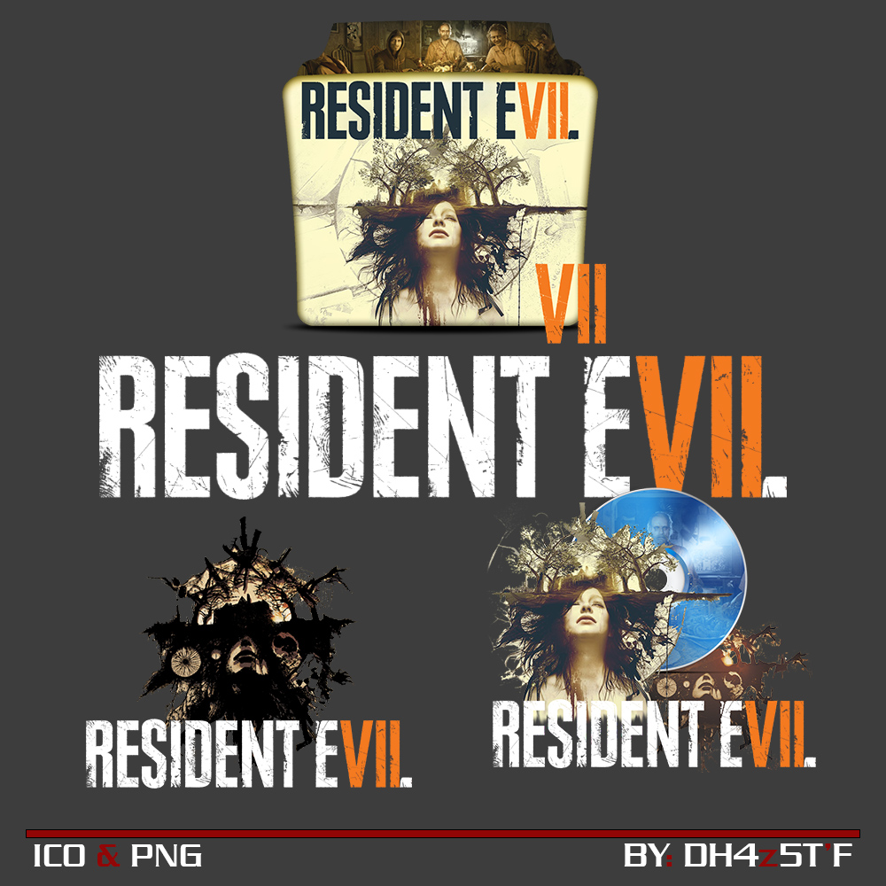 Resident Evil 7 Folder Icon by DH4z5T on DeviantArt