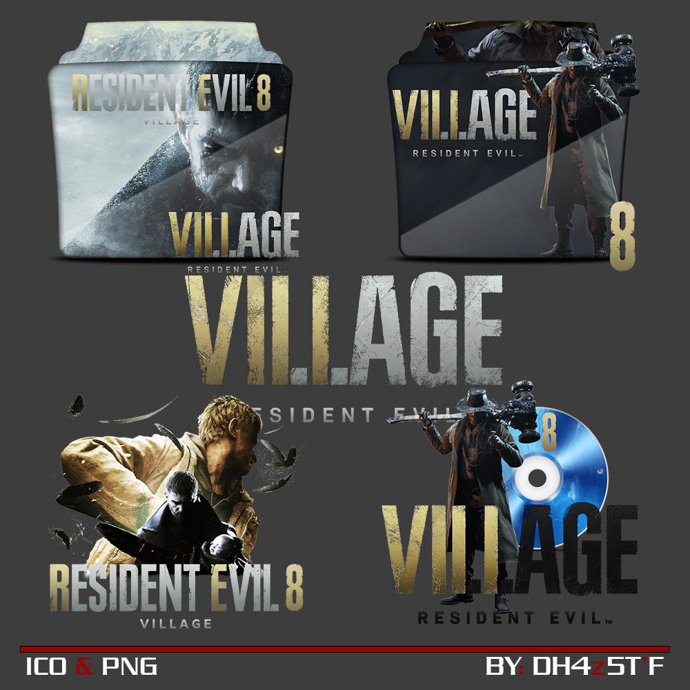 Resident Evil 8 Folder Icon by DH4z5T on DeviantArt