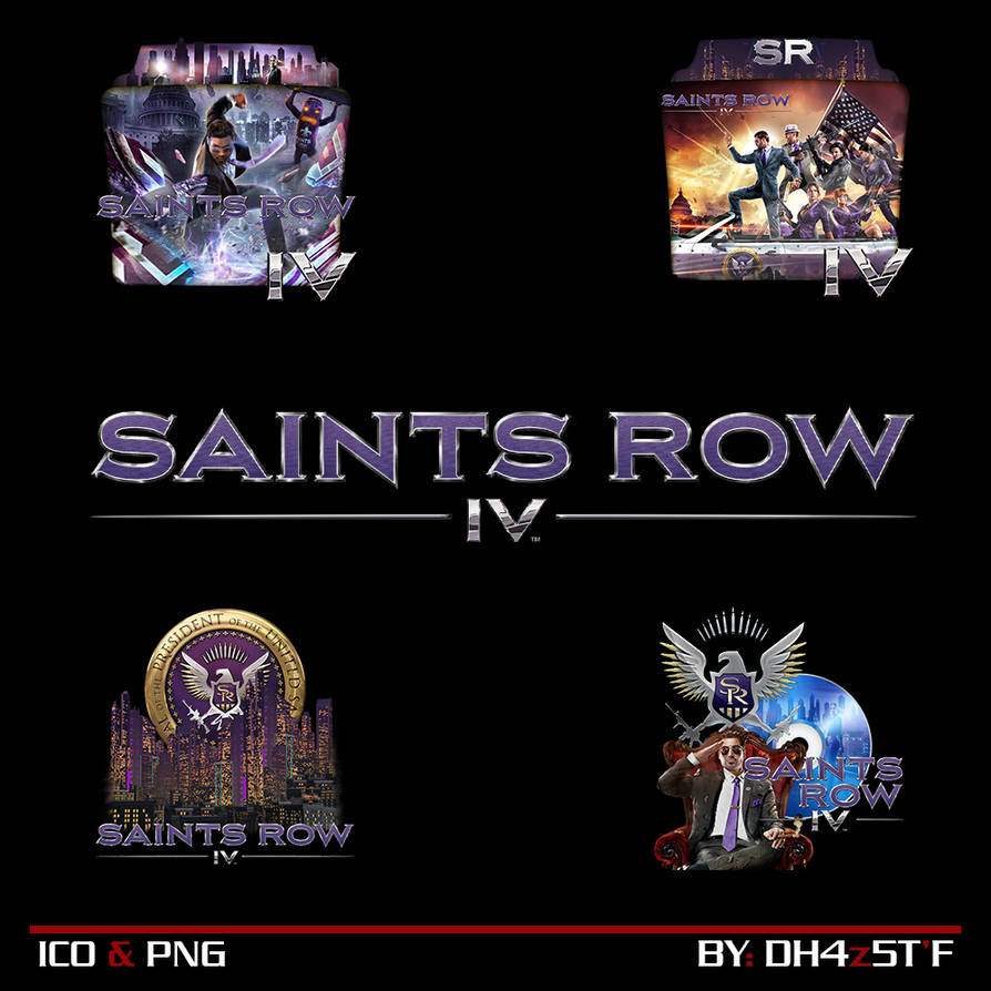 Saints Row IV Folder Icon by DH4z5T on DeviantArt