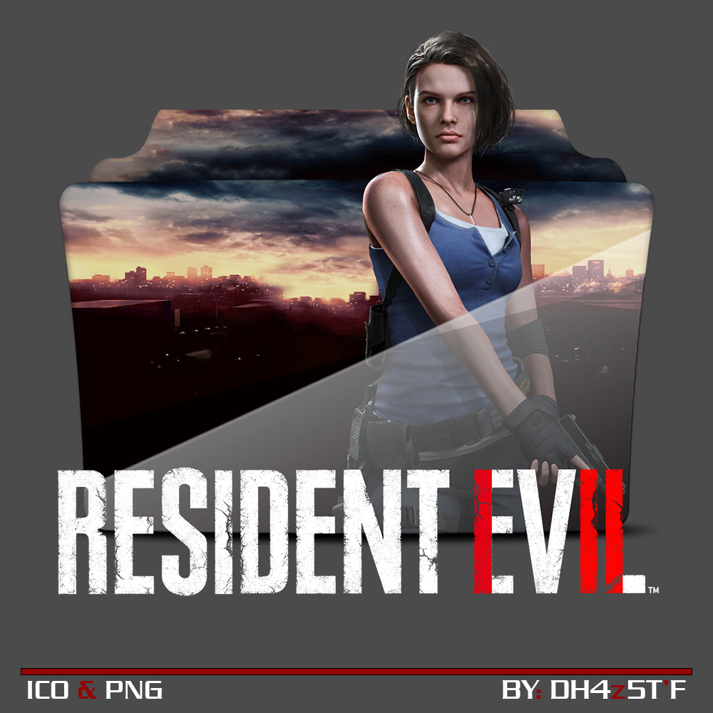 Re 3 v2 Folder Icon by DH4z5T on DeviantArt