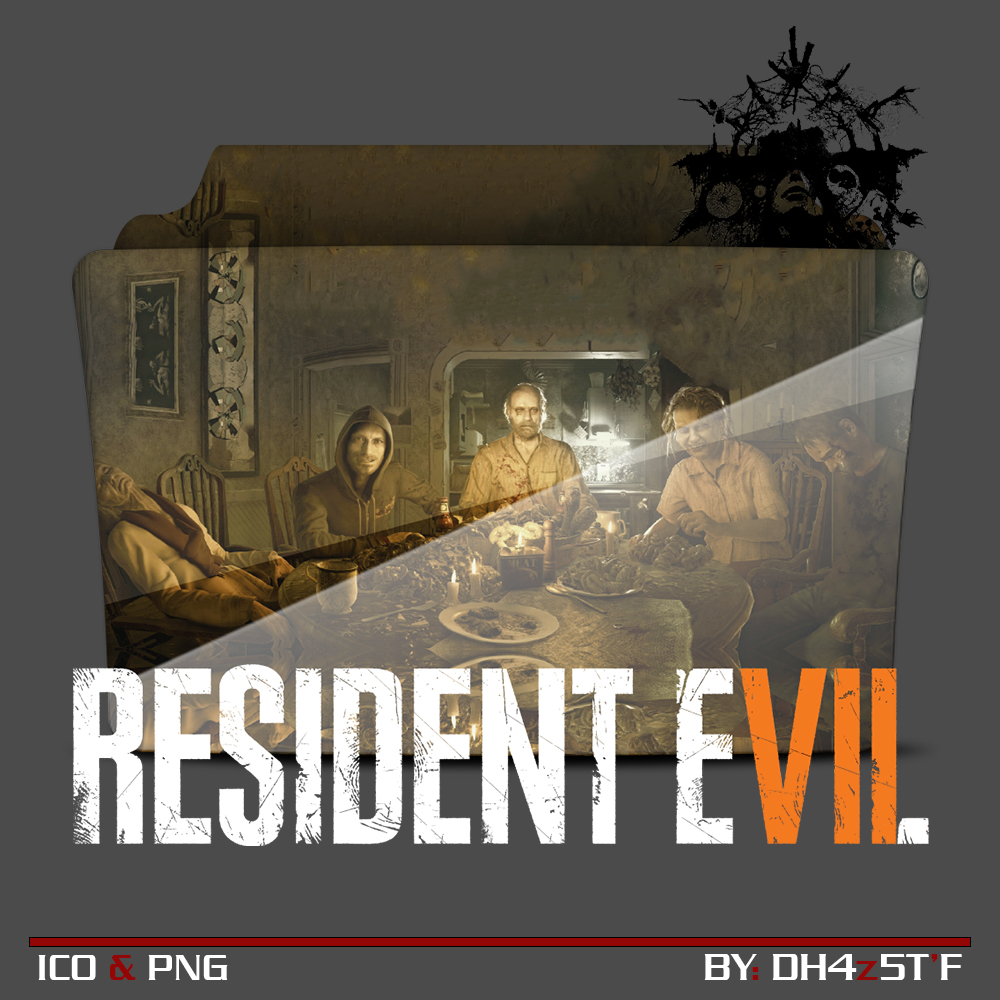 Re 7 v2 Folder Icon by DH4z5T on DeviantArt