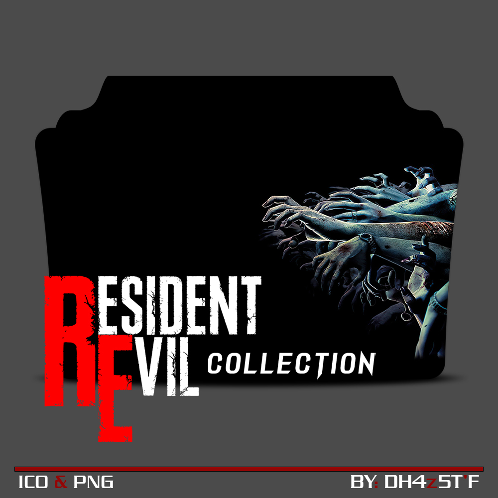 RE Collection Folder Icon by DH4z5T on DeviantArt