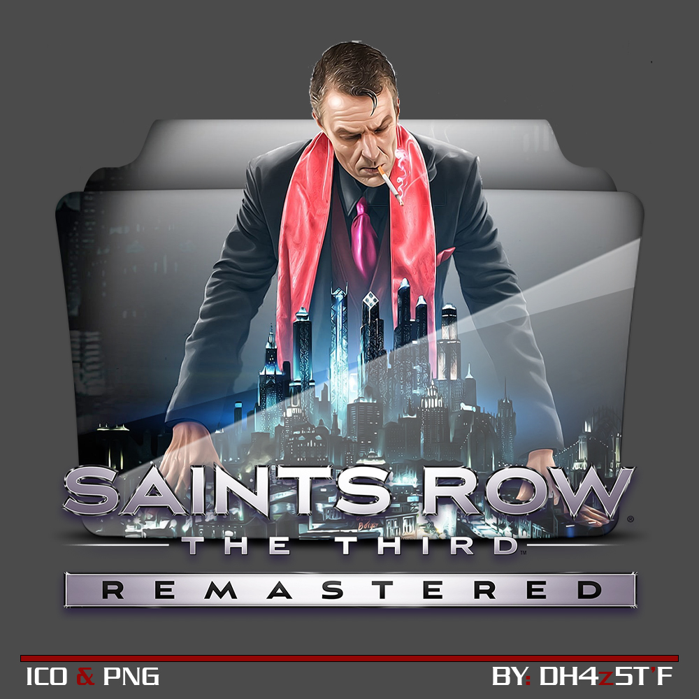 SR Saints Row the Third Remastered 3 v2 Folder Ico by DH4z5T on DeviantArt