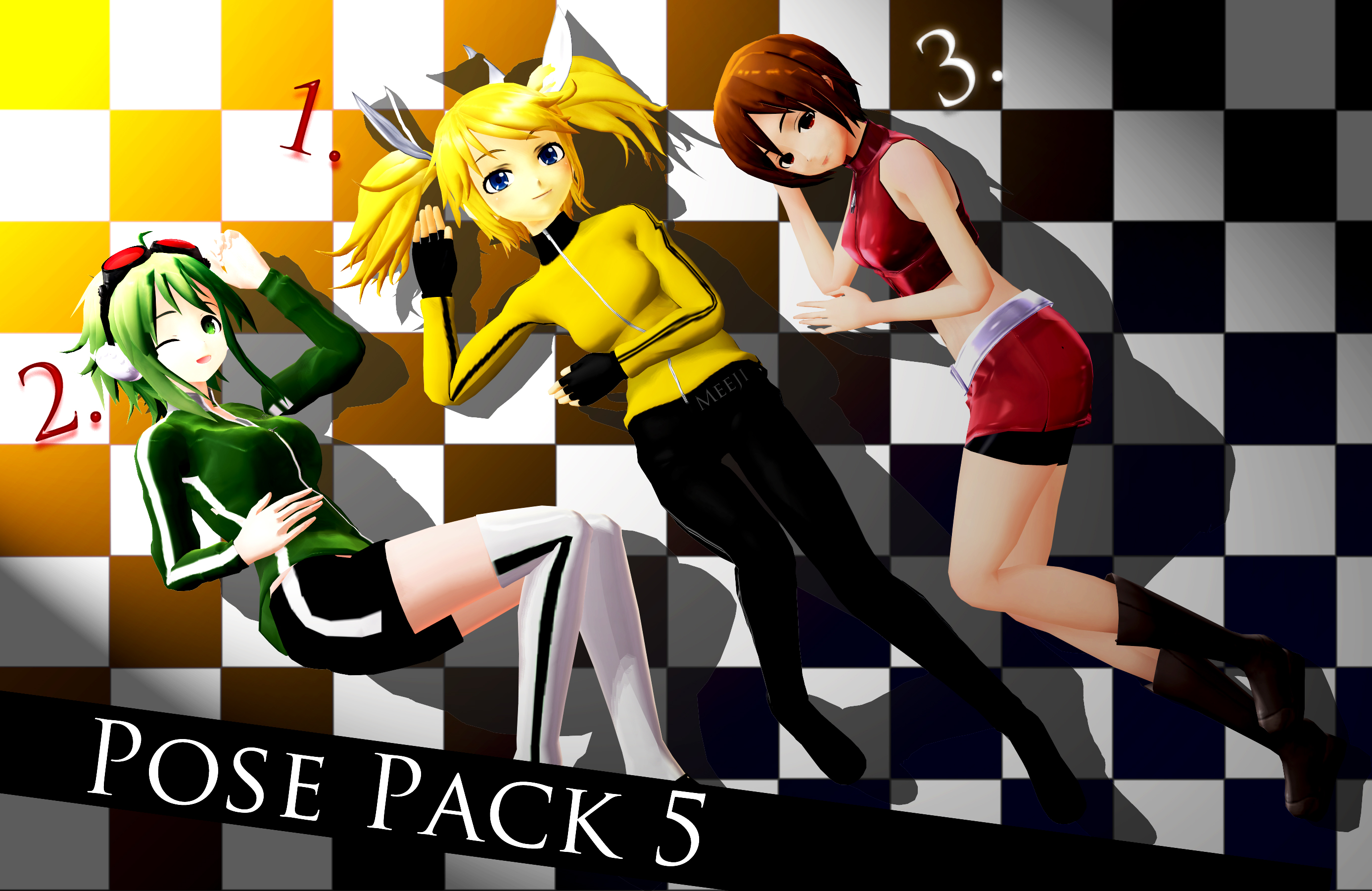 Pose Pack [DL] by Meeji on DeviantArt