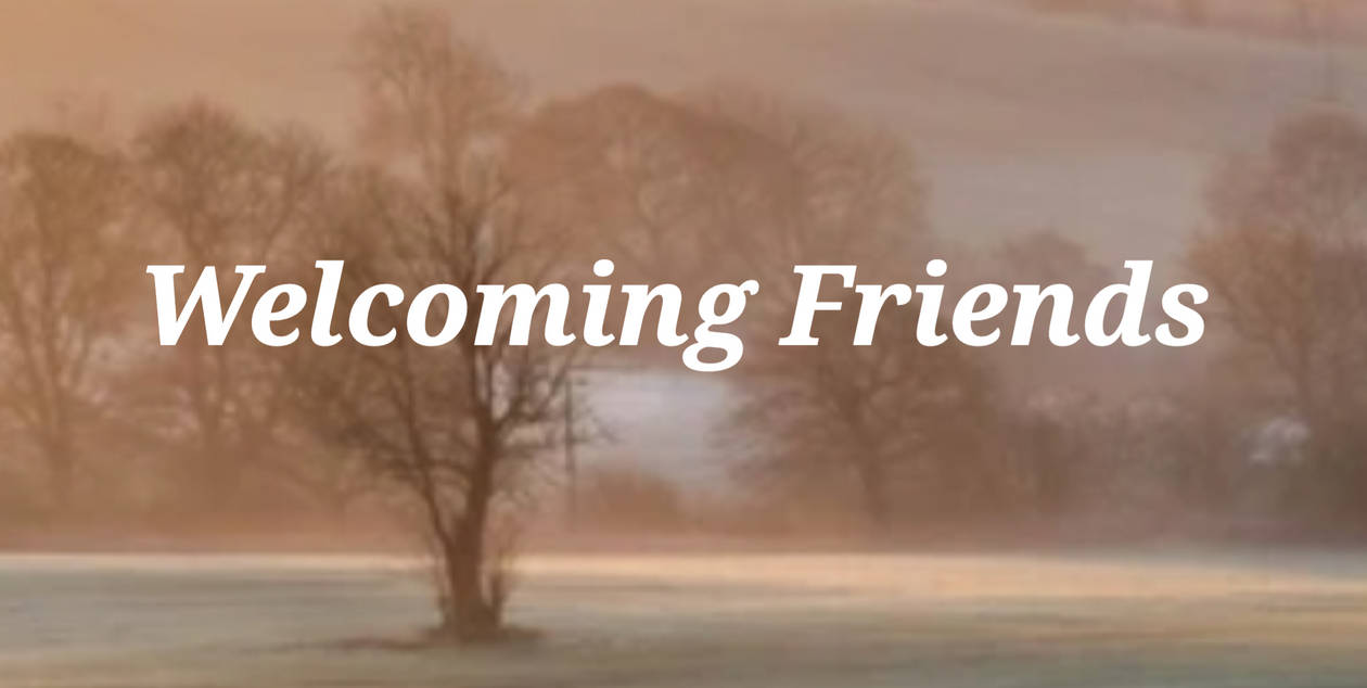 Welcoming Friends by RainbowFoxxy on DeviantArt