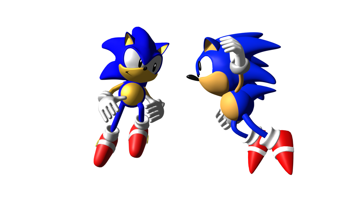 VintageSonicModelPack (Download) by AssortedArtDG on DeviantArt