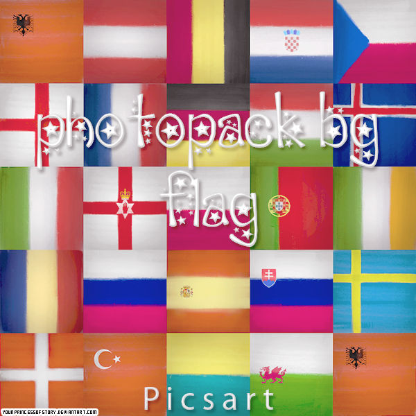 Fondos | PicsArt | Flag by Yourprincessofstory on DeviantArt